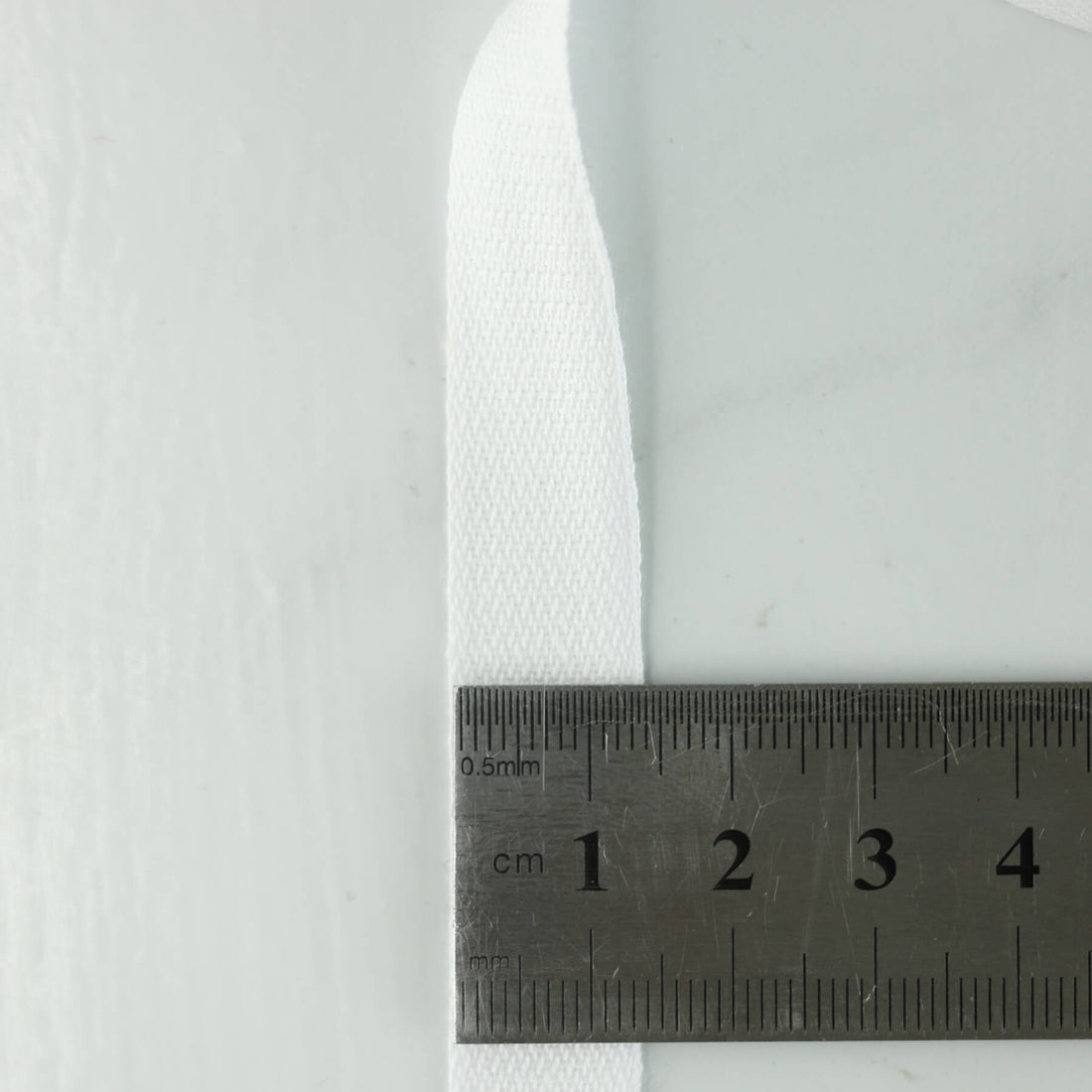 White Cotton Tape 12mm x 1m – ABC Fabric